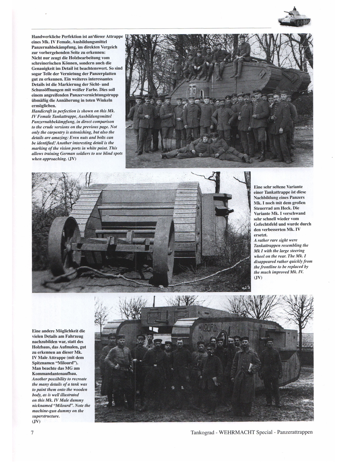 Panzerattrappen - German Dummy Tanks - 20th Century House