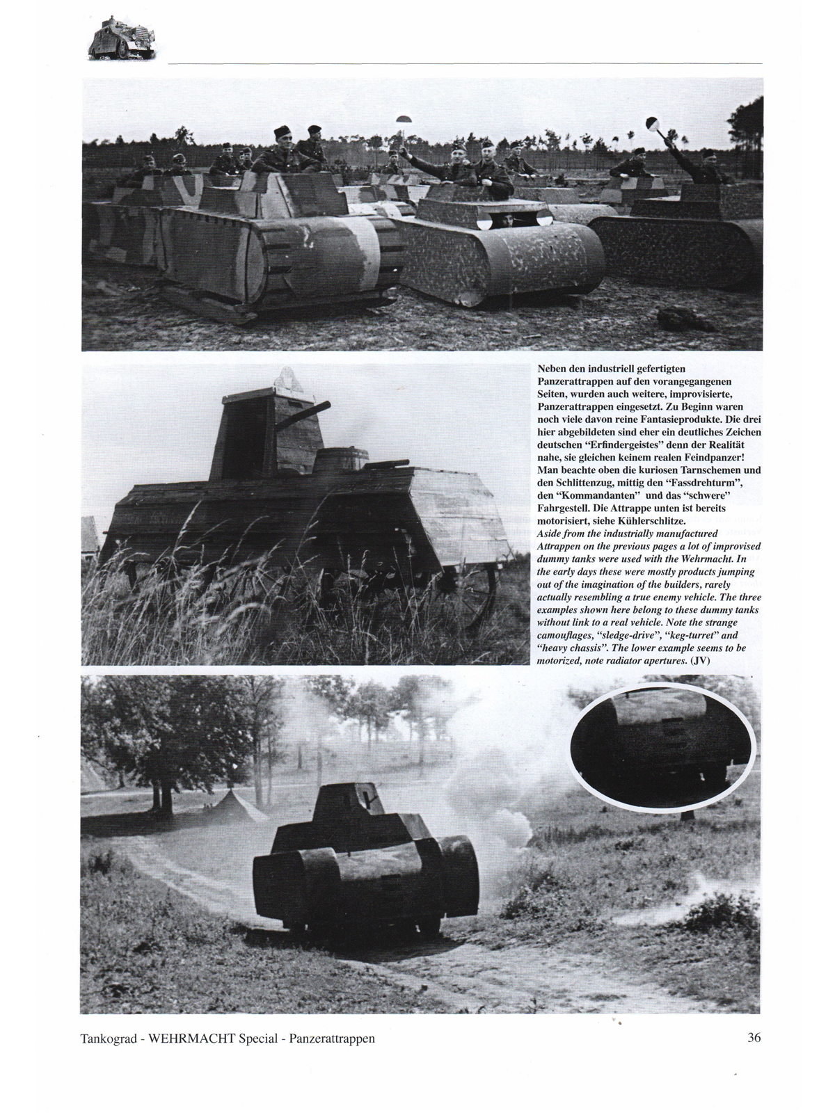Panzerattrappen - German Dummy Tanks - 20th Century House