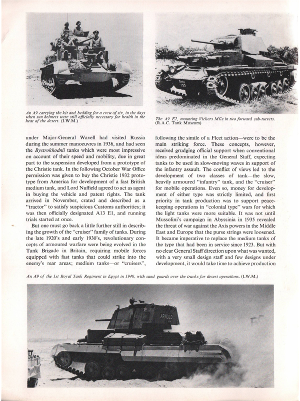 AFV Weapons Profile 8 Crusader-Cruiser Mark IV - 20th Century House