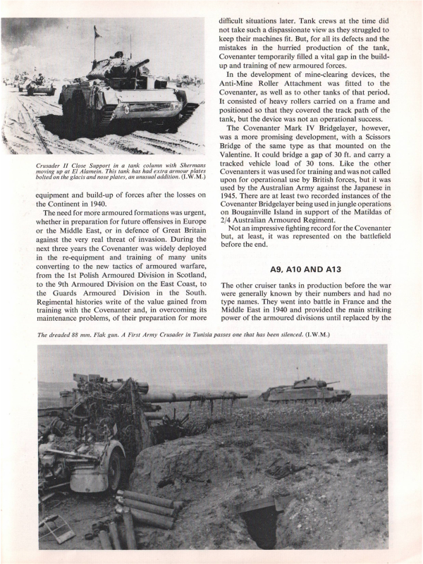 AFV Weapons Profile 8 Crusader-Cruiser Mark IV - 20th Century House