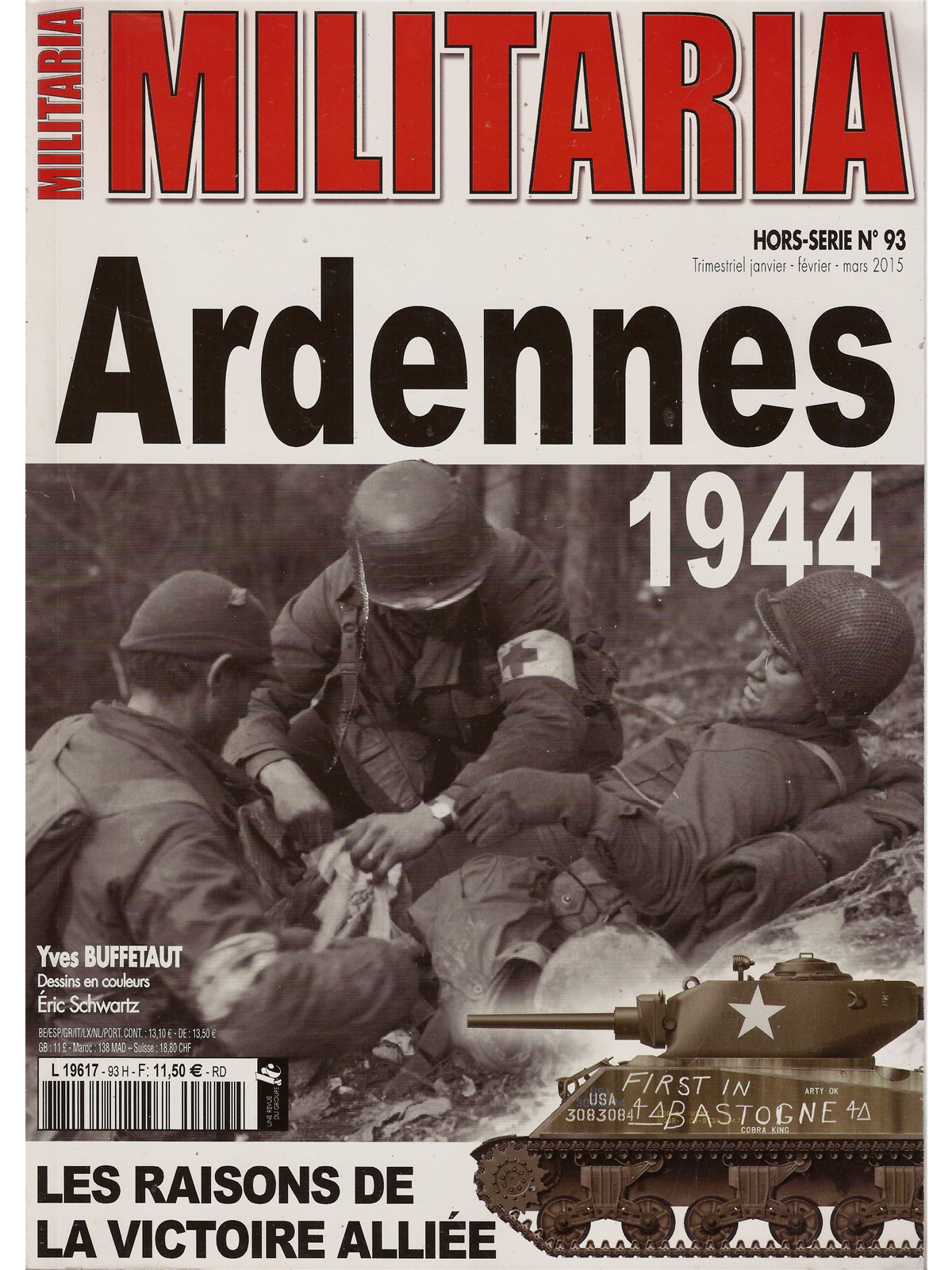 Militaria magazine HS No 93 Ardennes 1944 - 20th Century House
