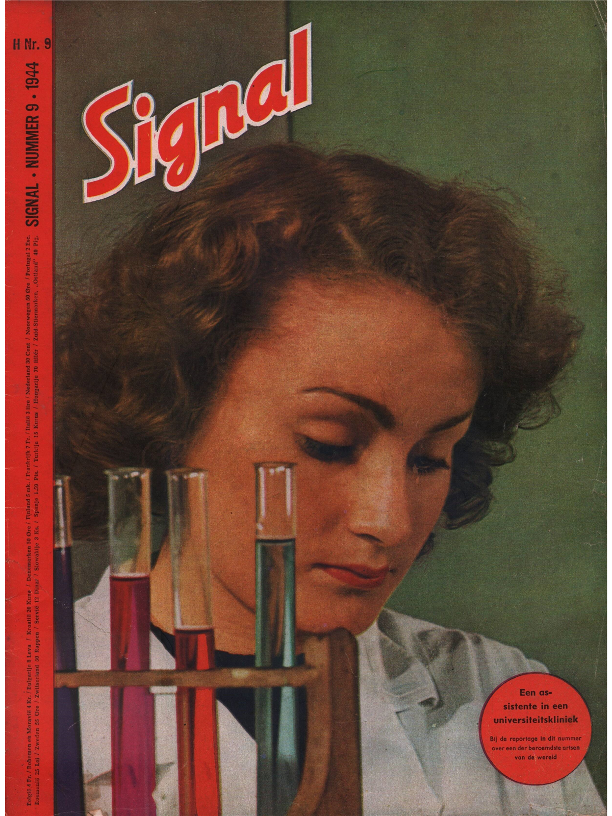 Signal magazine No 9 from 1944 Dutch language - 20th Century House