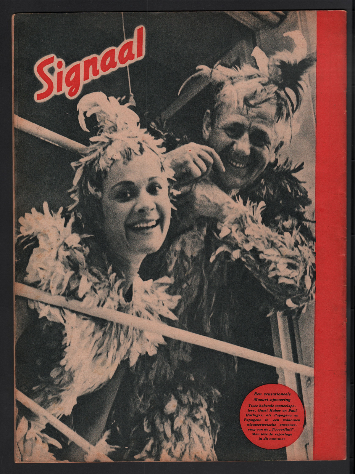 Signal magazine No 20 from 1943 Dutch language - 20th Century House