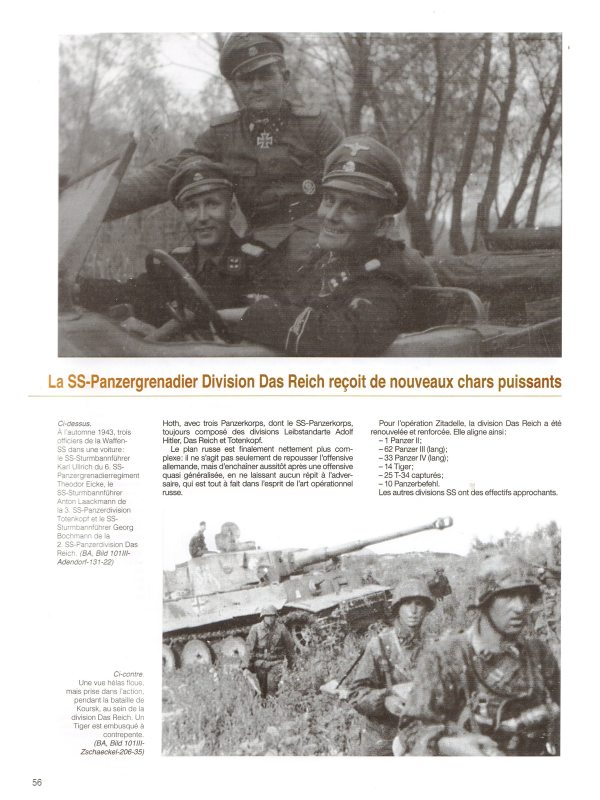 Militaria magazine HS No 97 La division SS das Reich - 20th Century House