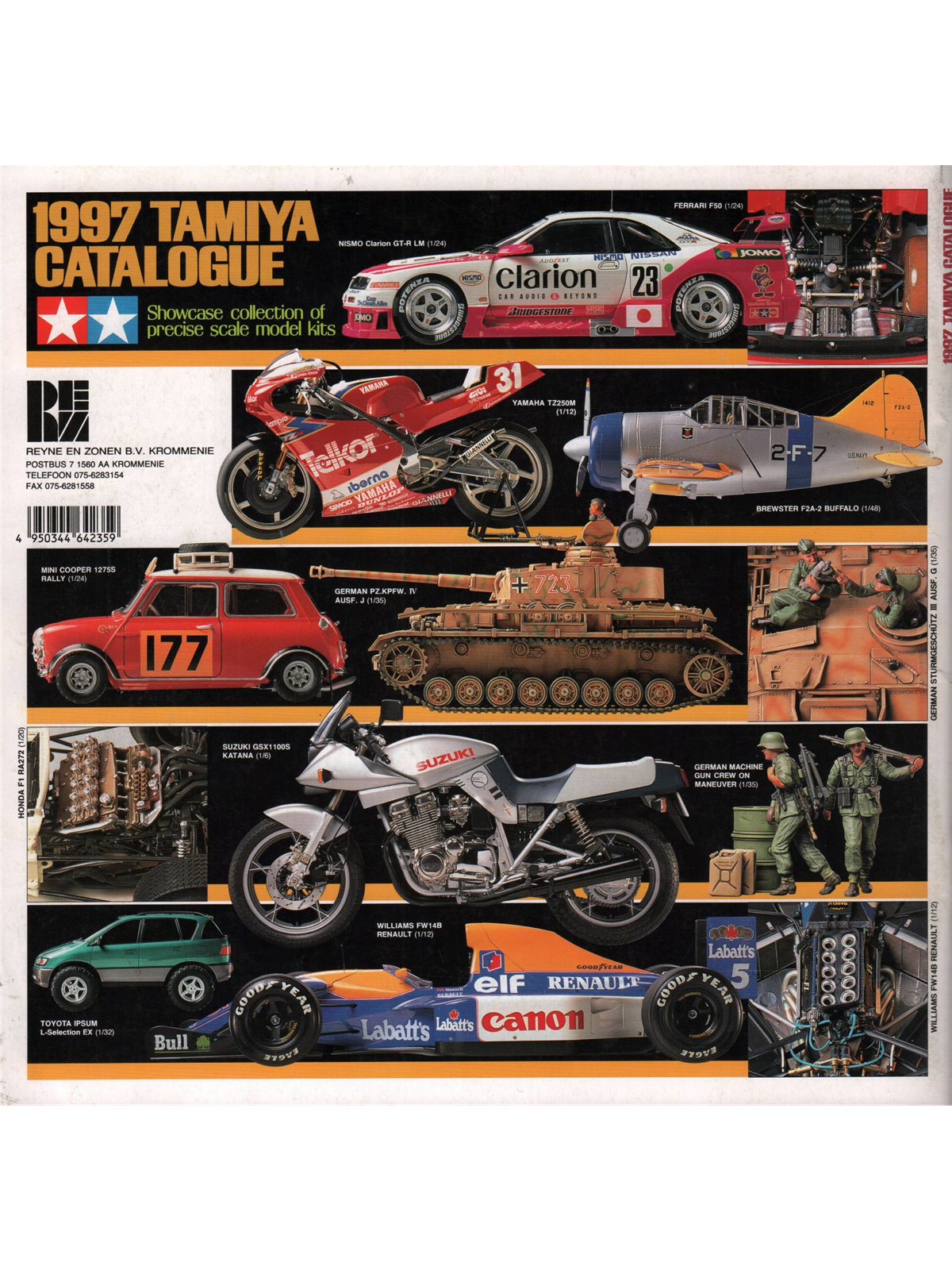 Electronic publication (PDF) Tamiya catalogue from 1997 - 20th Century ...