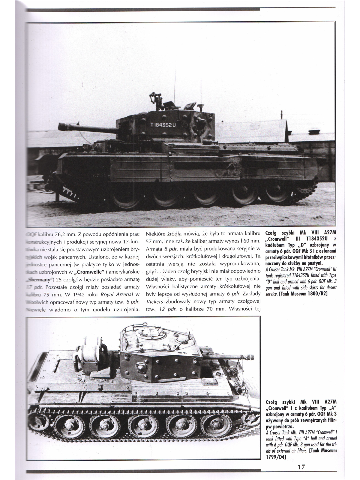 A27M Cruiser Tank Mk VIII "Cromwell" - 20th Century House