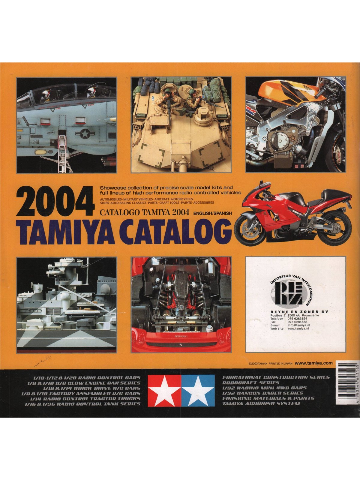 Electronic publication (PDF) Tamiya catalogue from 2004 - 20th Century ...
