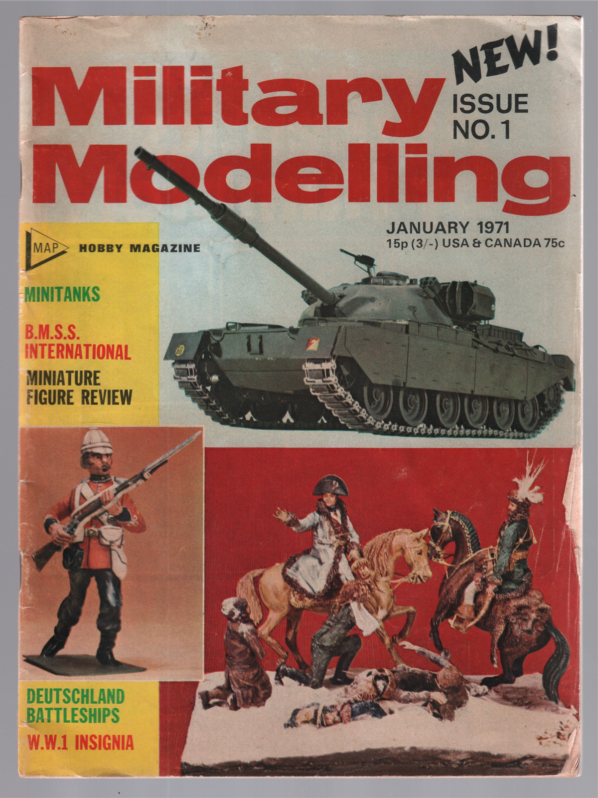 Military modelling magazine Vol 1 No 1 1971 - 20th Century House