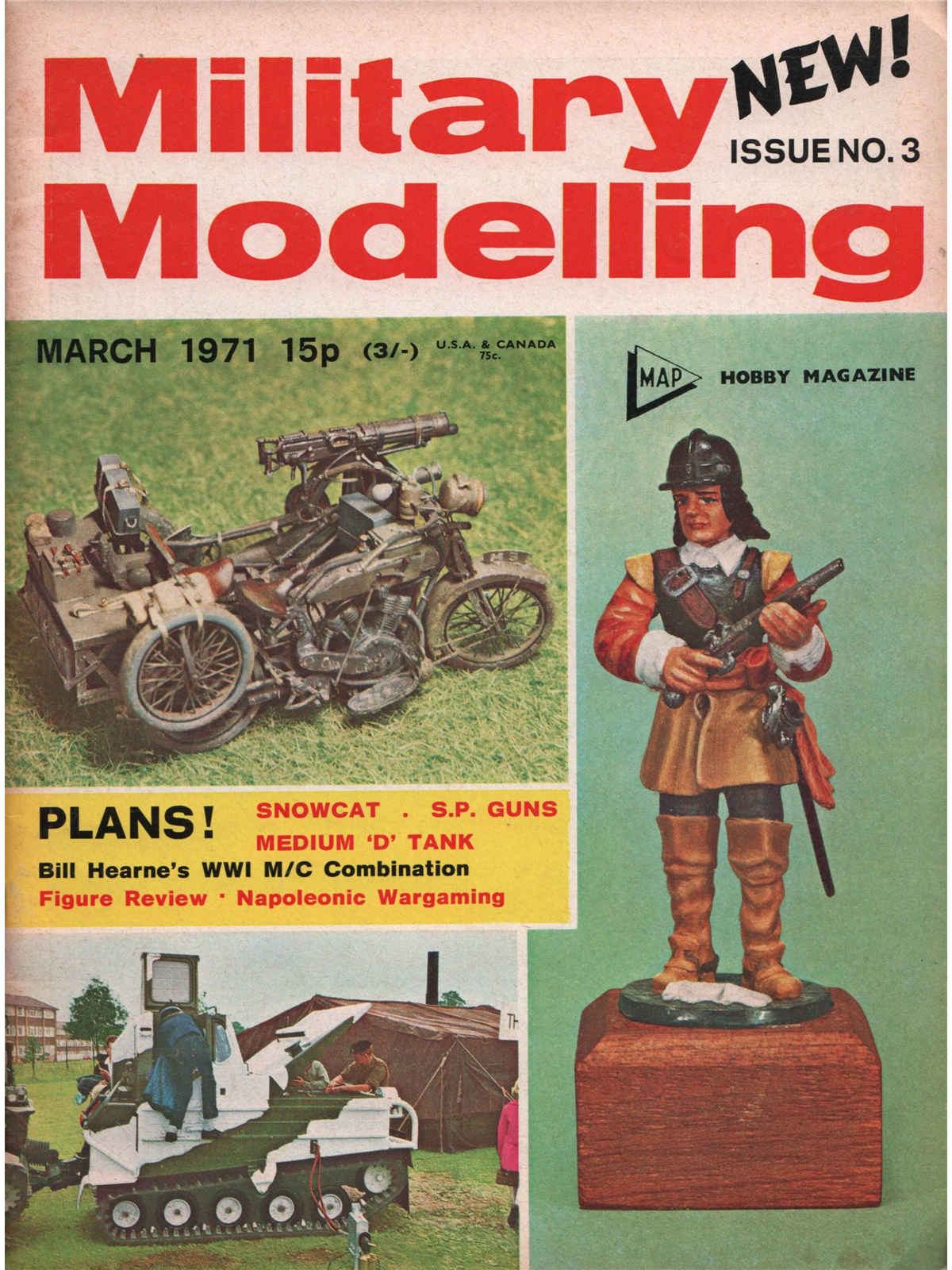 Military modelling magazine Vol 1 No 3 1971 - 20th Century House