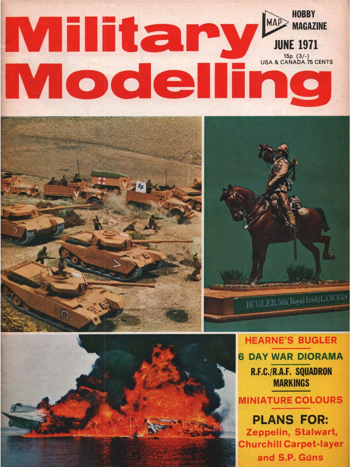 Military modelling magazine Vol 1 No 6 1971 - 20th Century House