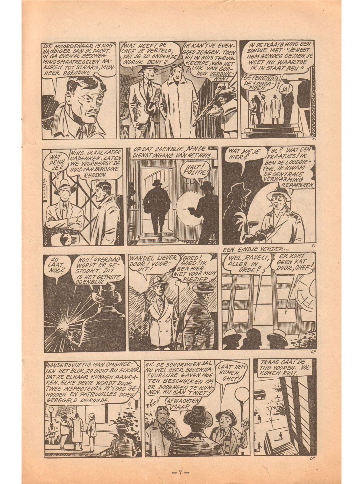 Heroic albums star edition 17 Getekend de "schorpioen" door Tillieux ...