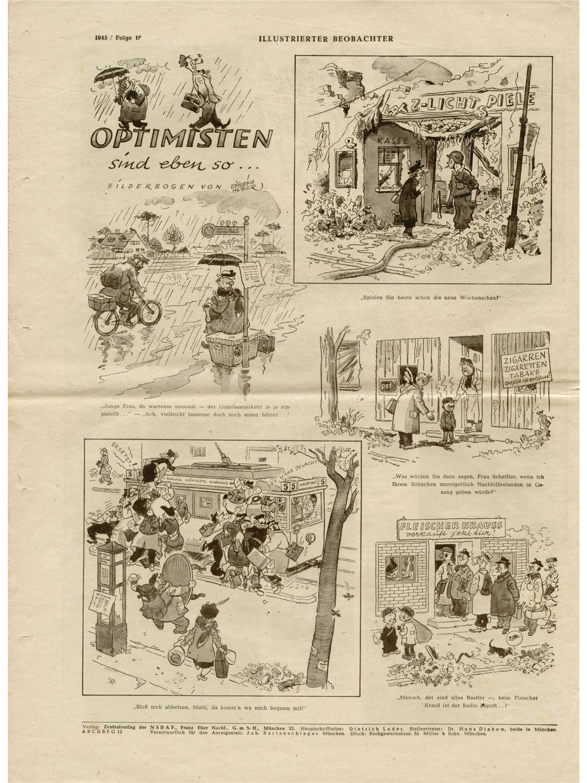 Illustrierter Beobachter zeitung No 10 from 1945 Downloadable PDF ...