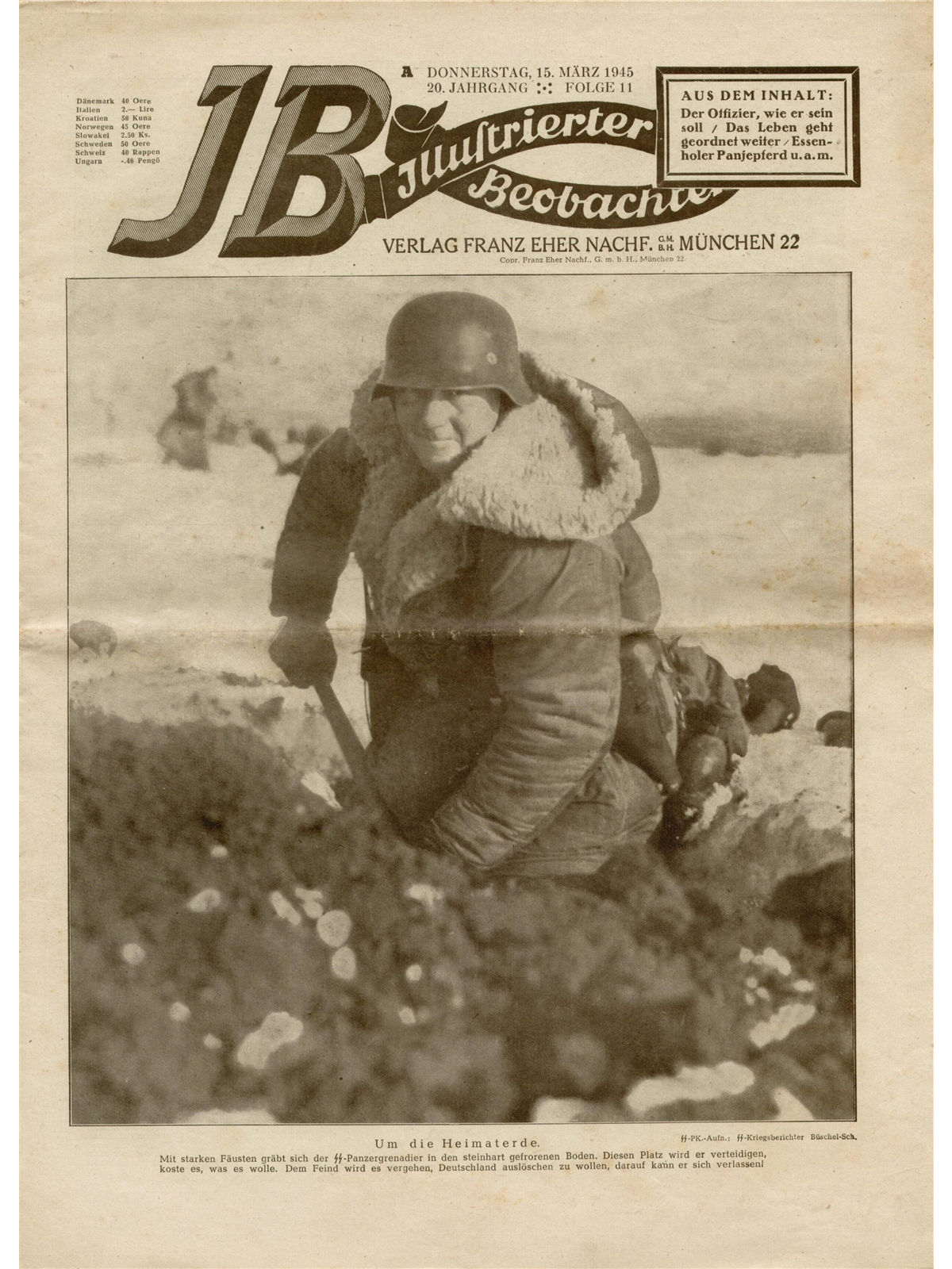 Illustrierter Beobachter zeitung No 11 from 1945 Downloadable PDF ...