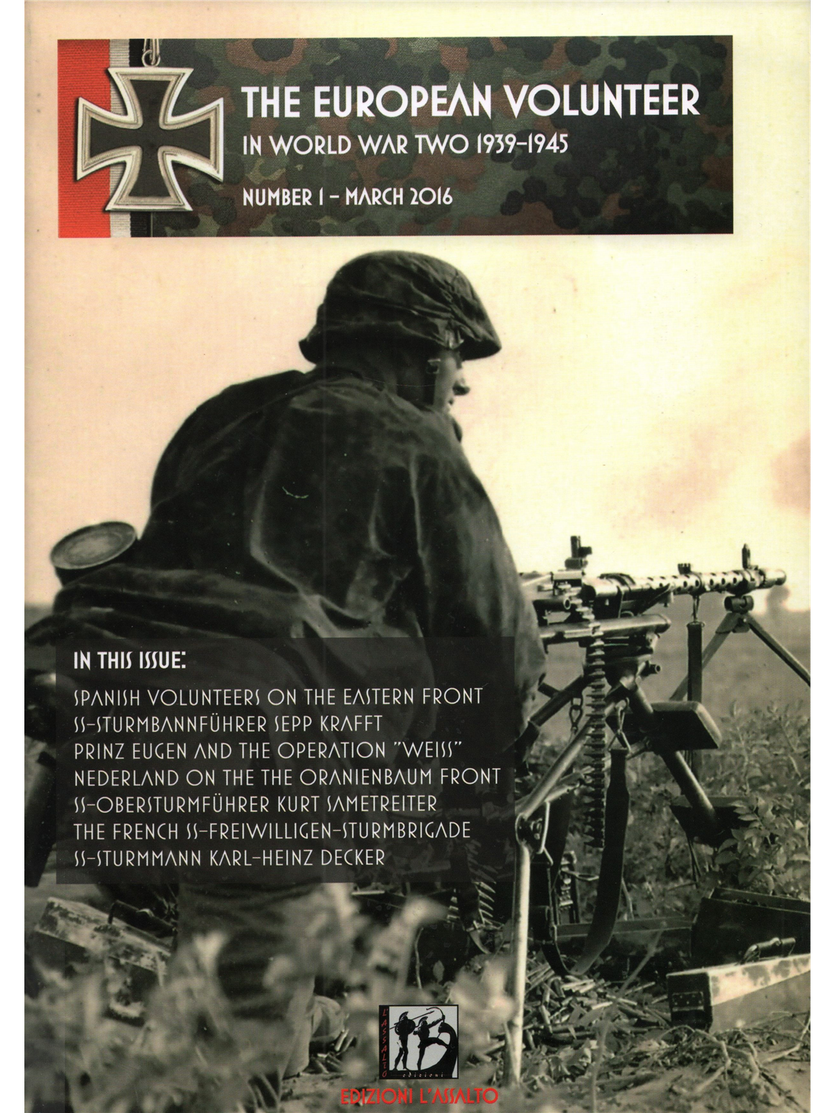 The European Volunteer in World War Two 1939-1945 magazine No 1 - 20th ...
