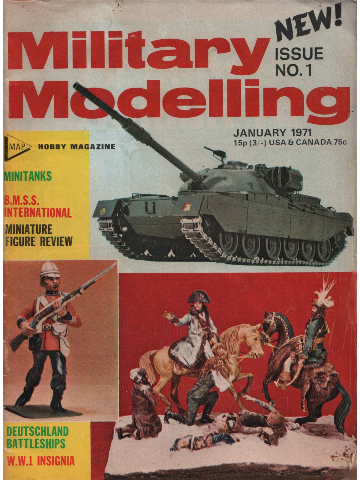 Electronic publication (PDF) Military modelling magazine 1-1971 - 20th ...