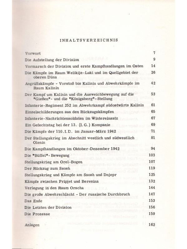 Geschichte der 110. Infanterie-Division - 20th Century House
